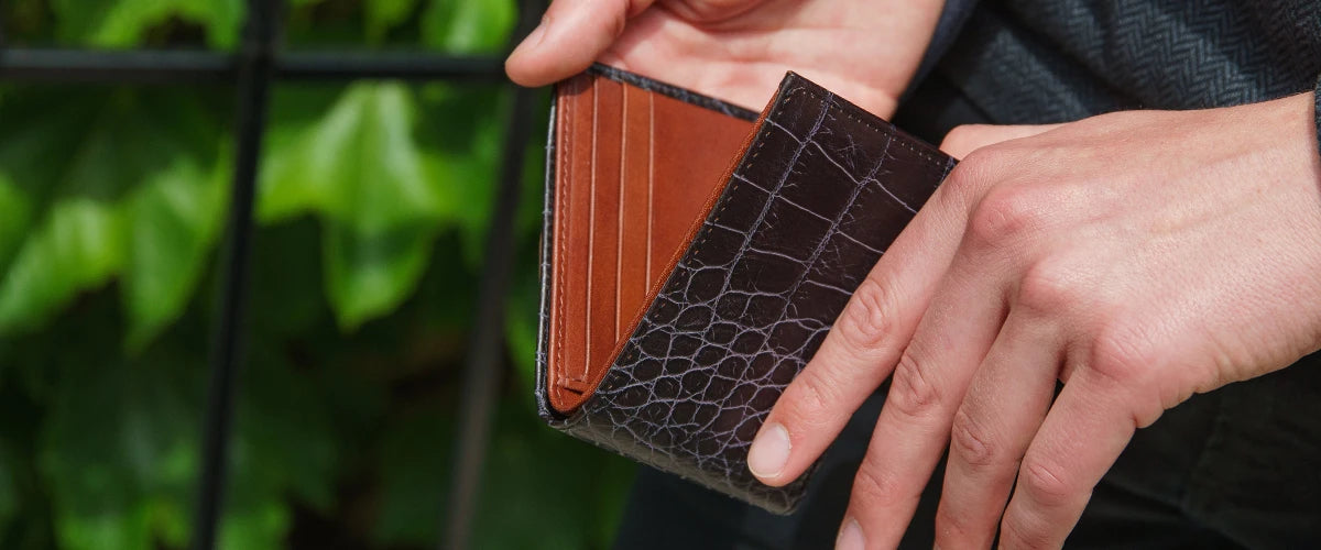 Vintage Crocco Collection | Bosca - Classic Crocco Leather Goods