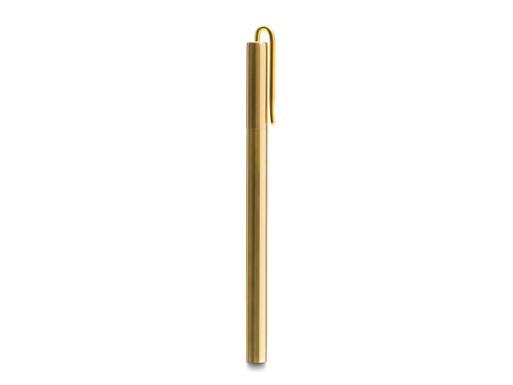 Brass Pen | Bosca - Luxury Leather Writing Pen