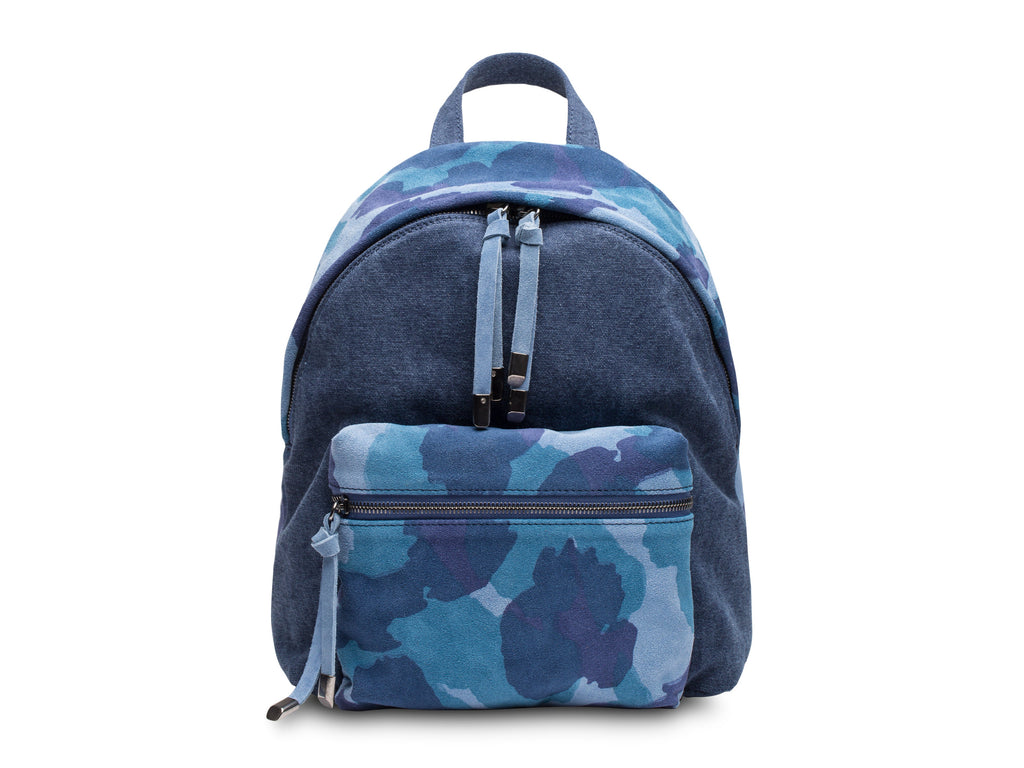 Camo Nicole Backpack | Bosca - Stylish Leather Backpack