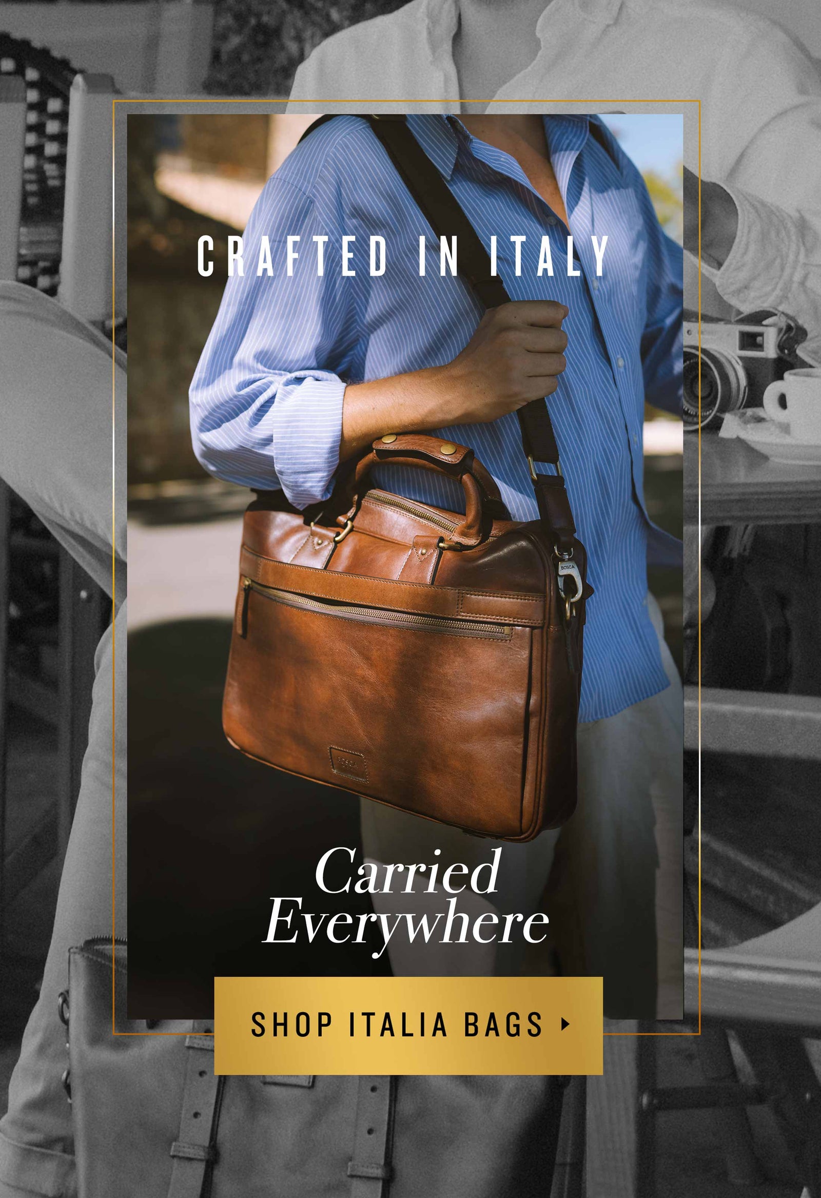 Bosca | Italian Leather Wallets, Bags & Accessories