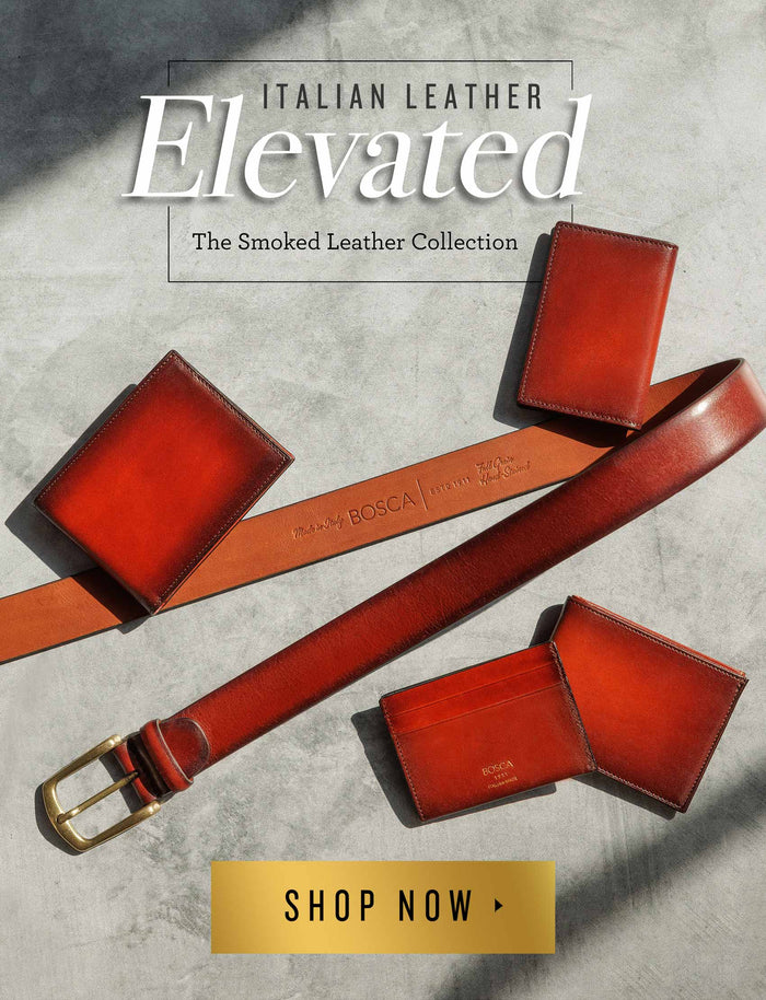 Bosca | Italian Leather Wallets, Bags & Accessories